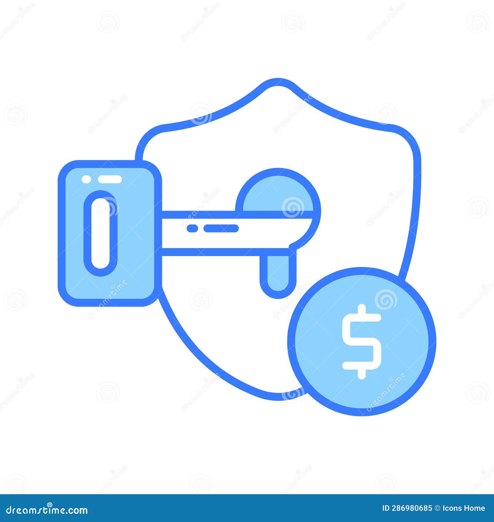 Get this Visually Appealing Vector of Financial Security, Ready To Use ...