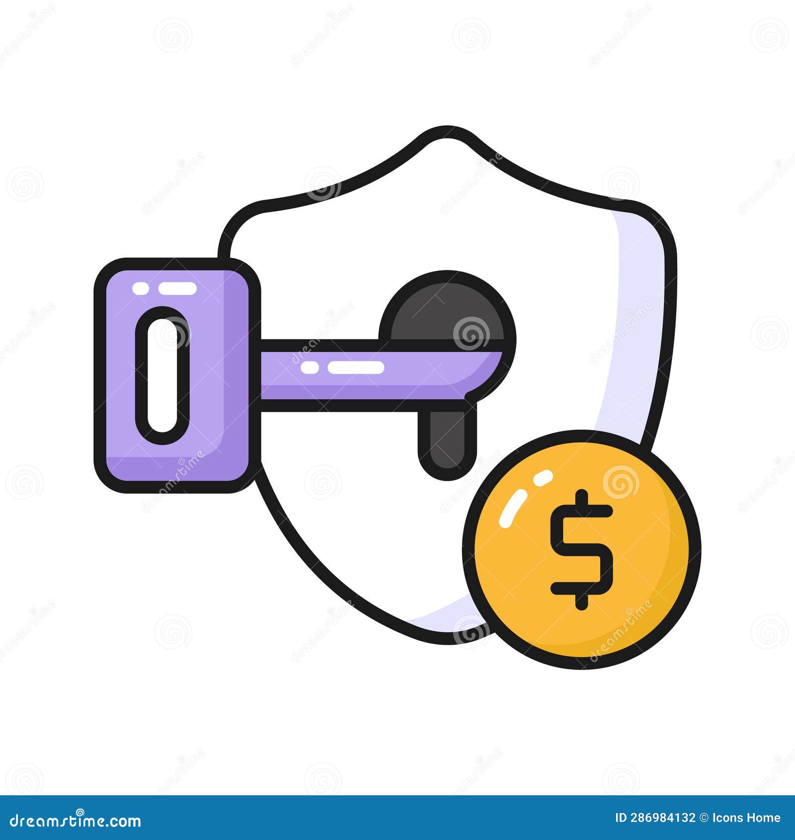 Get this Visually Appealing Vector of Financial Security, Ready To Use ...