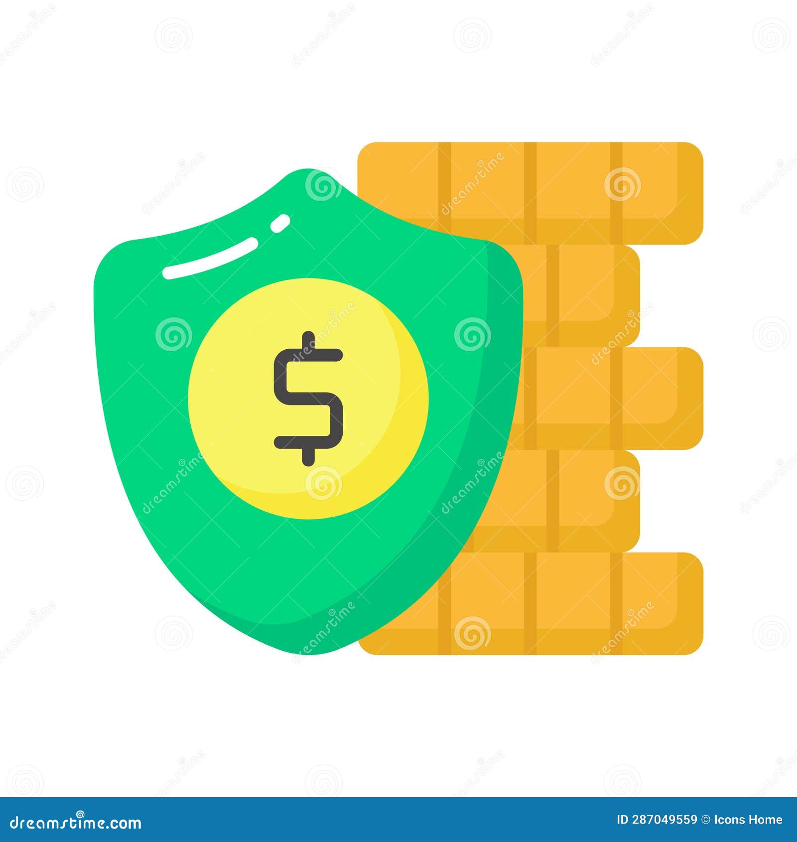 Get this Visually Appealing Vector of Financial Security, Ready To Use ...