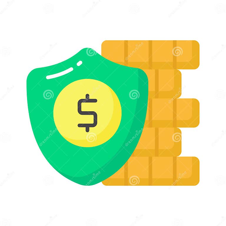 Get this Visually Appealing Vector of Financial Security, Ready To Use ...
