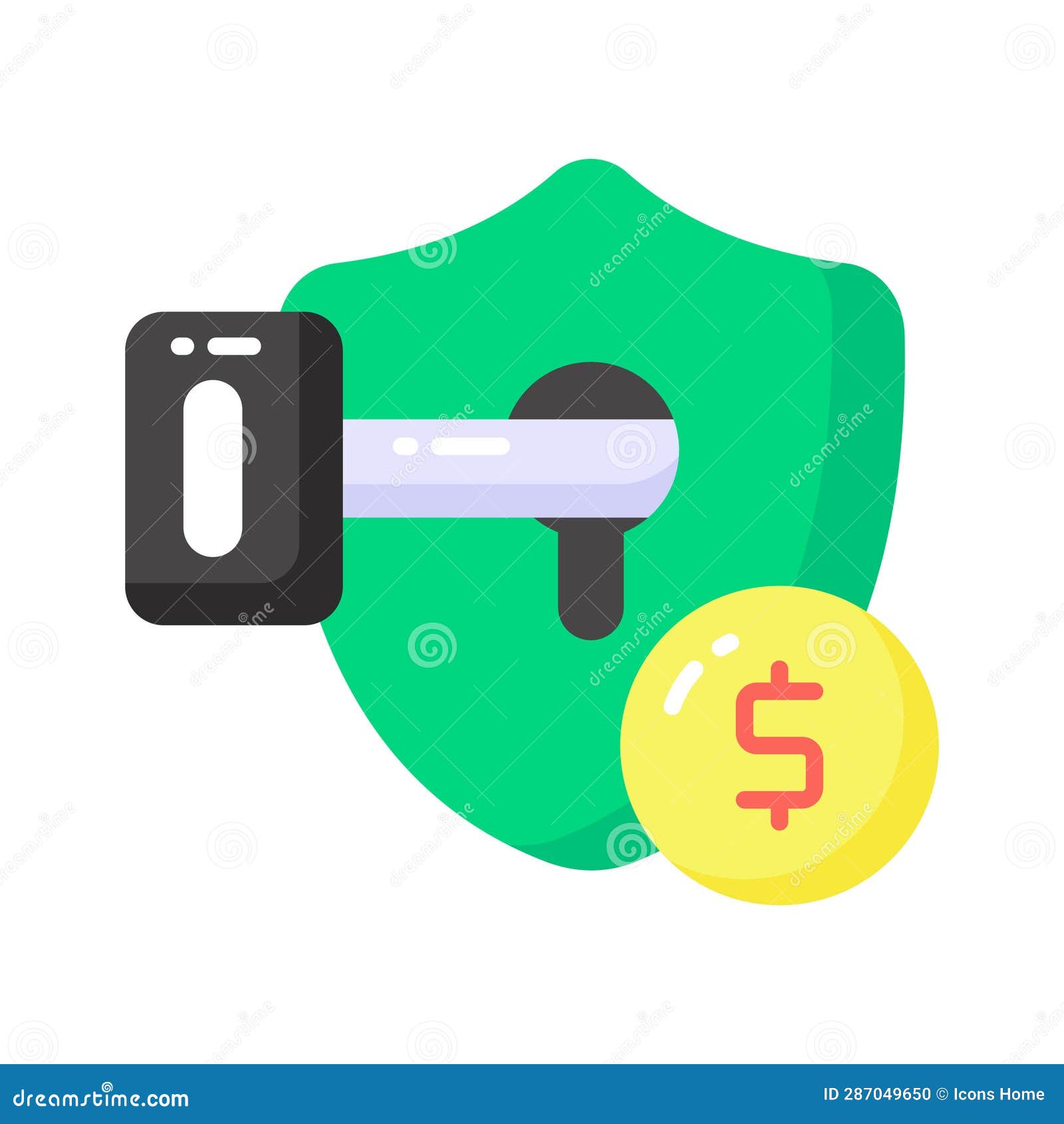 Get this Visually Appealing Vector of Financial Security, Ready To Use ...