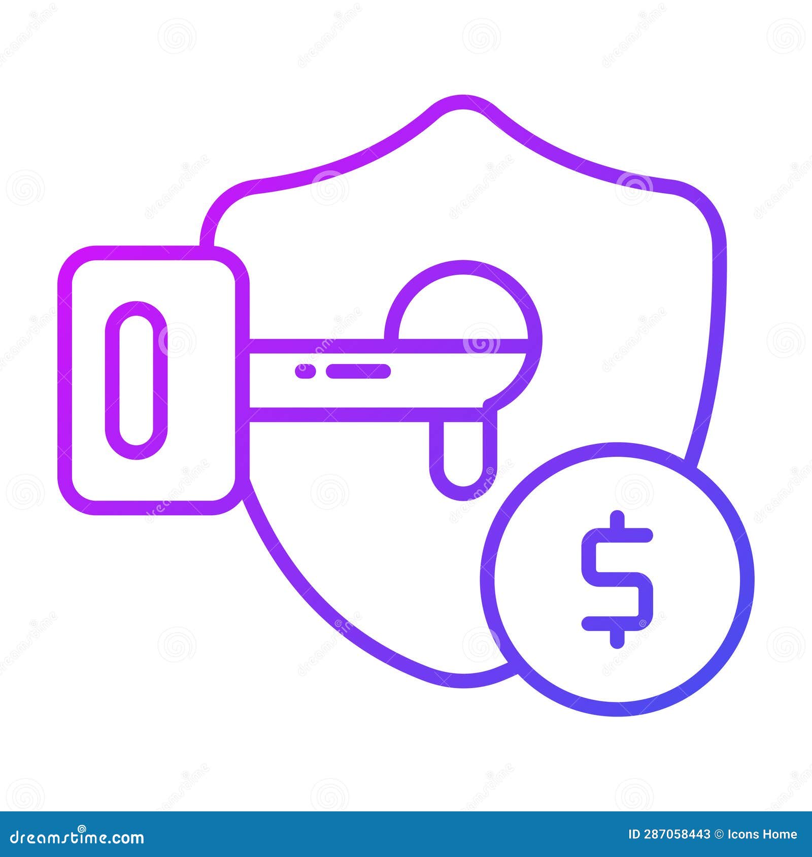 Get this Visually Appealing Vector of Financial Security, Ready To Use ...