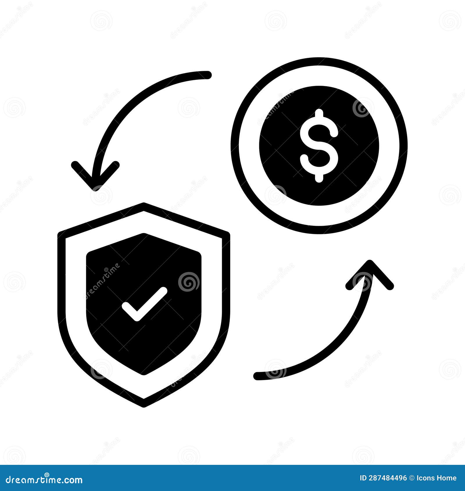 Get this Visually Appealing Vector of Financial Security, Ready To Use ...