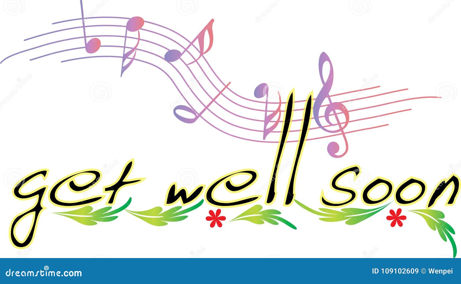 Get Well Soon Design Vector Stock Vector - Illustration of icon, hope ...