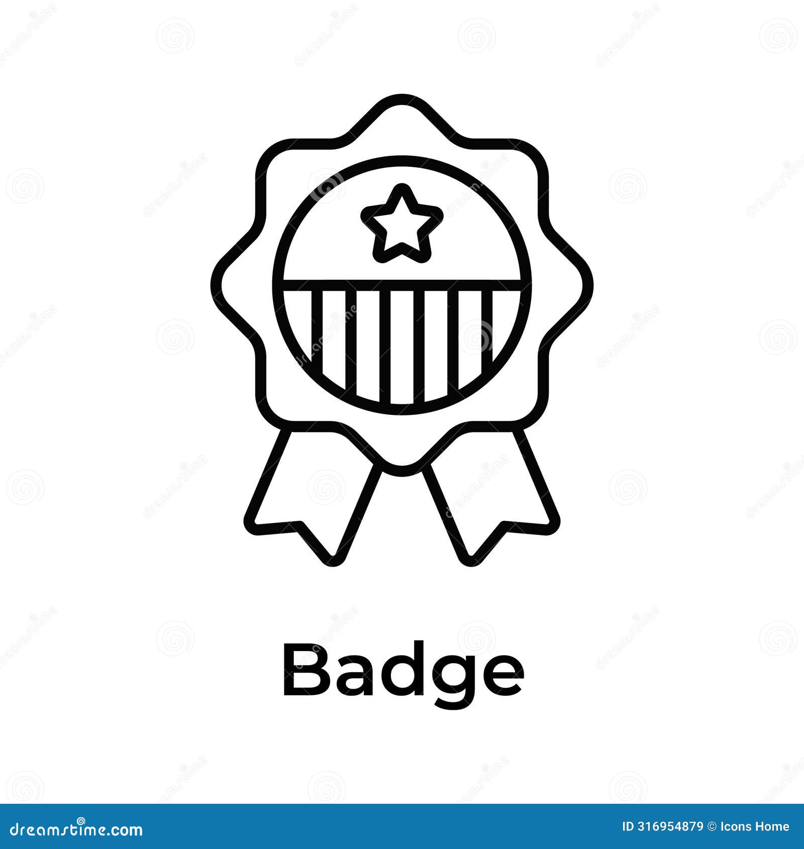 Get Your Hands on this Beautiful Icon of Badge, Patriot Badge Vector ...