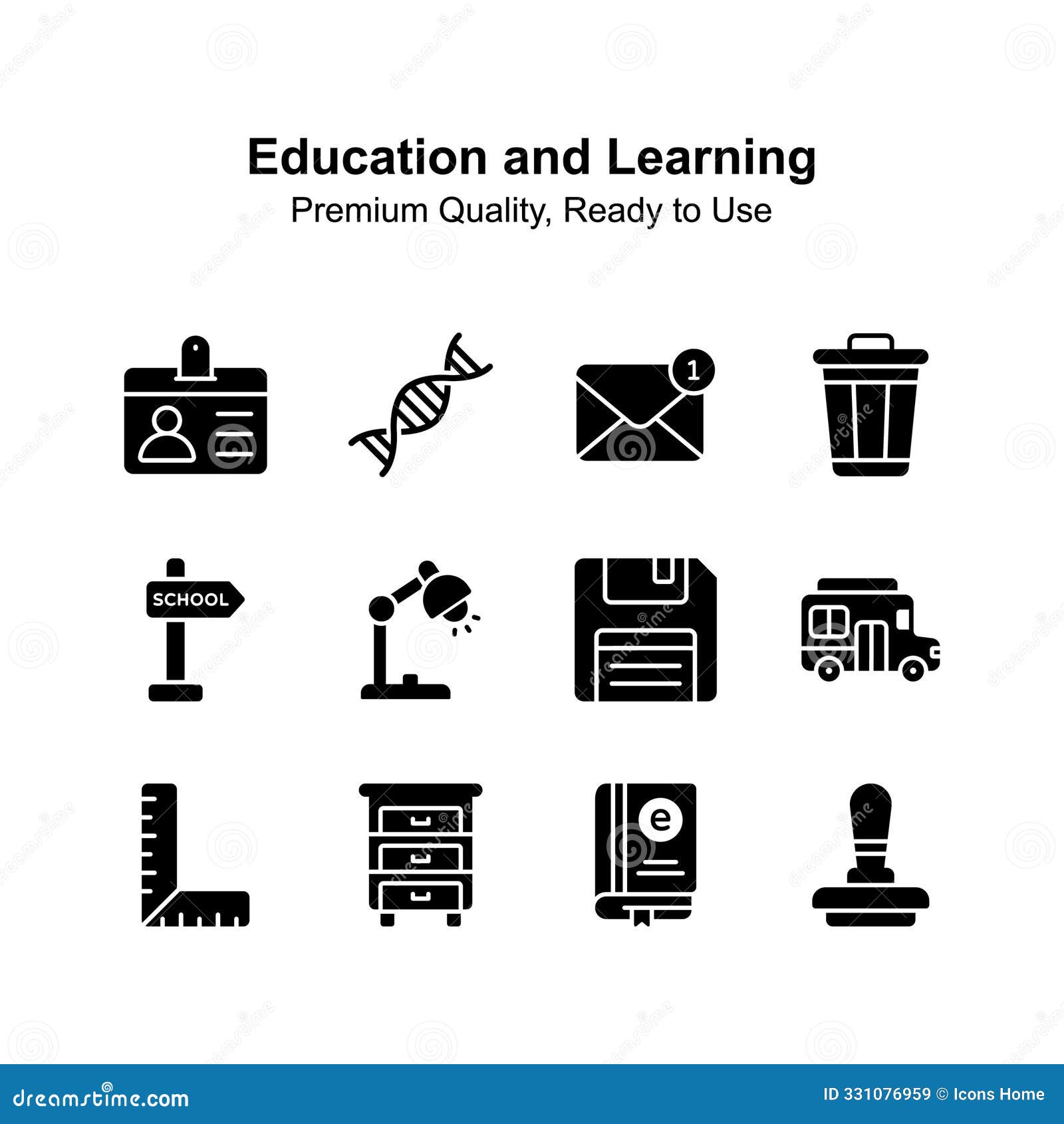 Get Your Hands on this Carefully Crafted Education and Learning Icons ...