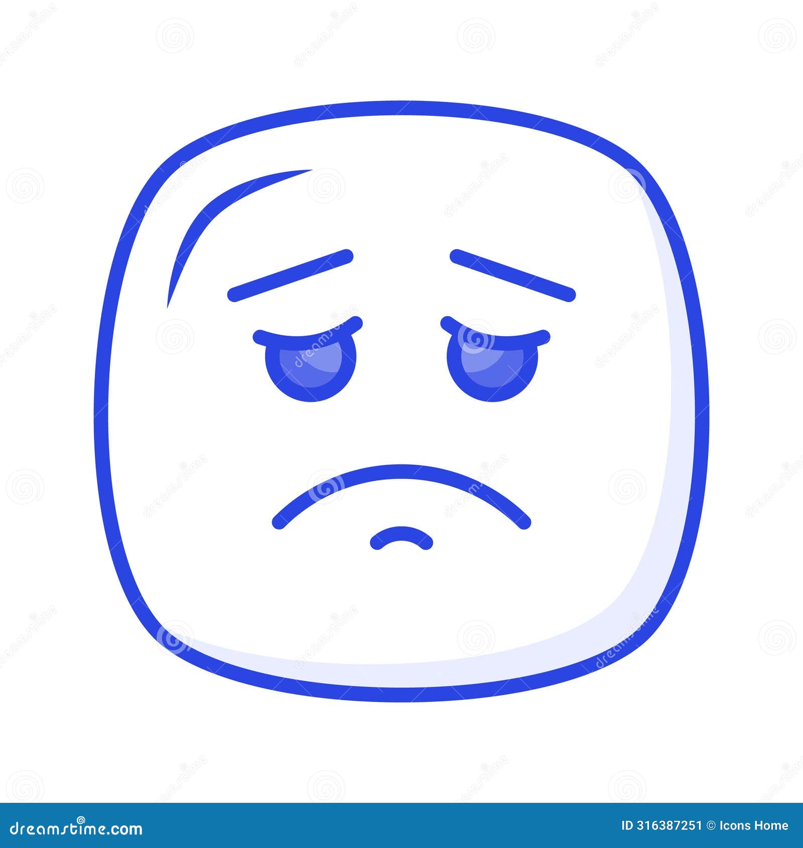 Get Your Hands on Perfectly Designed Sad Emoji Icon, Customizable ...