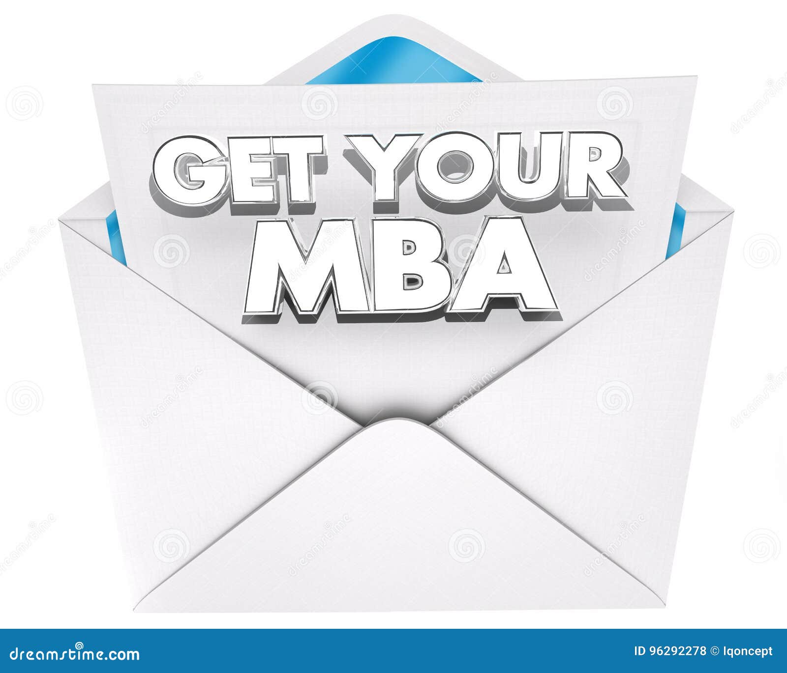 Master Of Business Administration MBA Vector Infographics Stock Photo ...