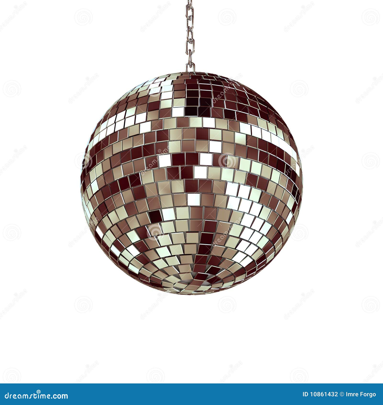 Getrennte Discokugel stockfoto. Bild von hintergrund - 10861432