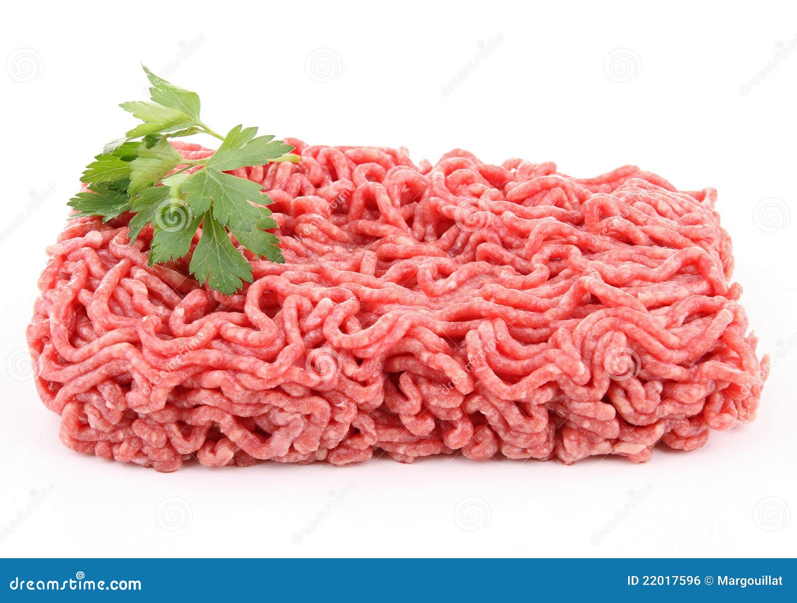 Getrenntes Gehacktes Rindfleisch Stockfoto - Bild von nahrung ...