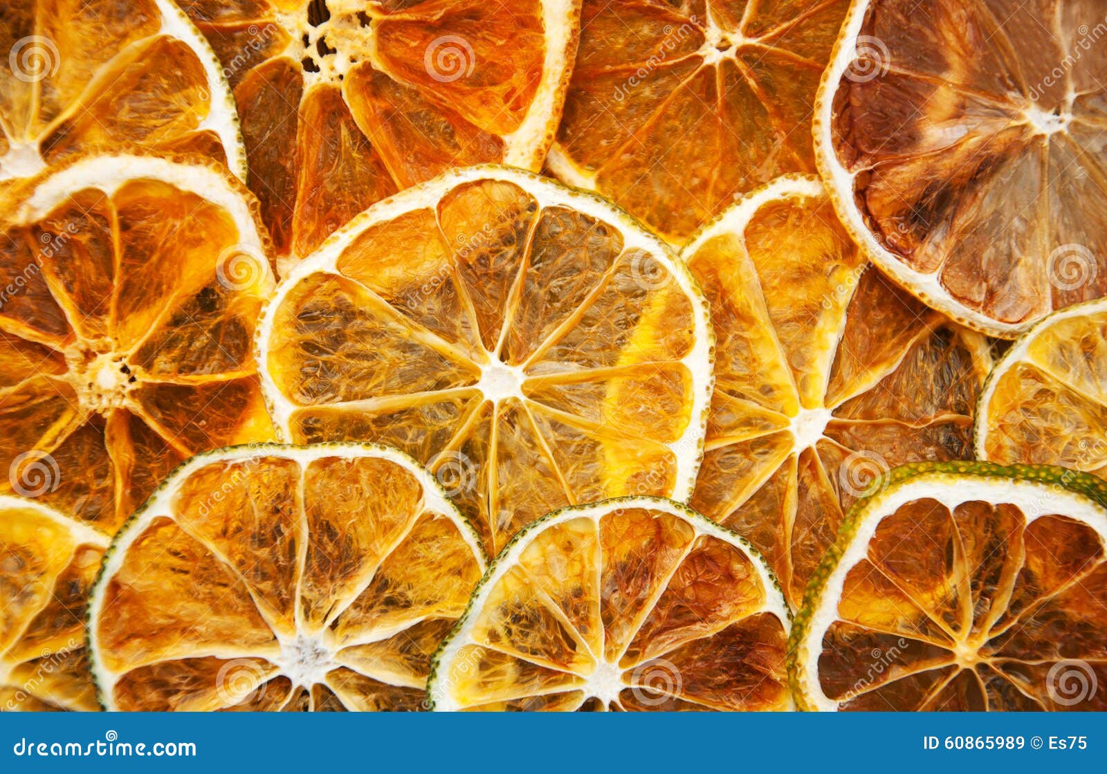 Getrocknete Orange Scheiben Stockbild - Bild von frische, farbe: 60865989