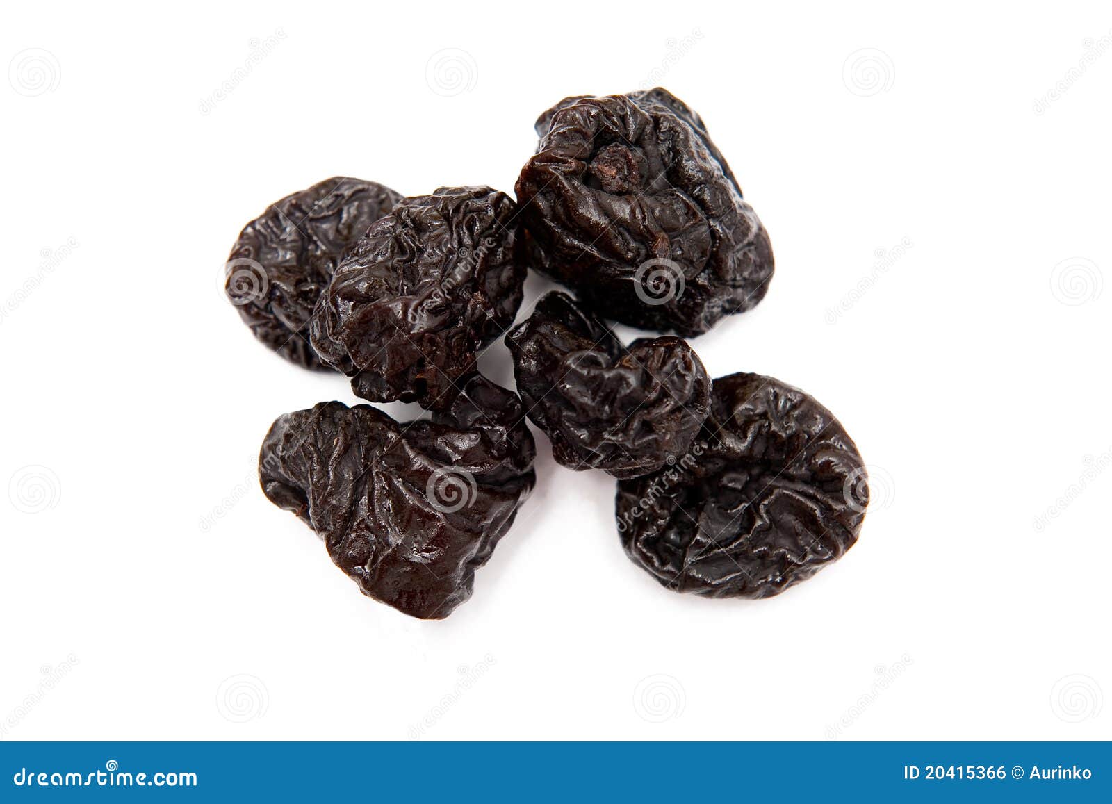 Getrocknete Pflaumen stockfoto. Bild von nahaufnahme - 20415366