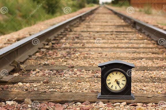 Getting Back on Track stock image. Image of time, center - 26082779