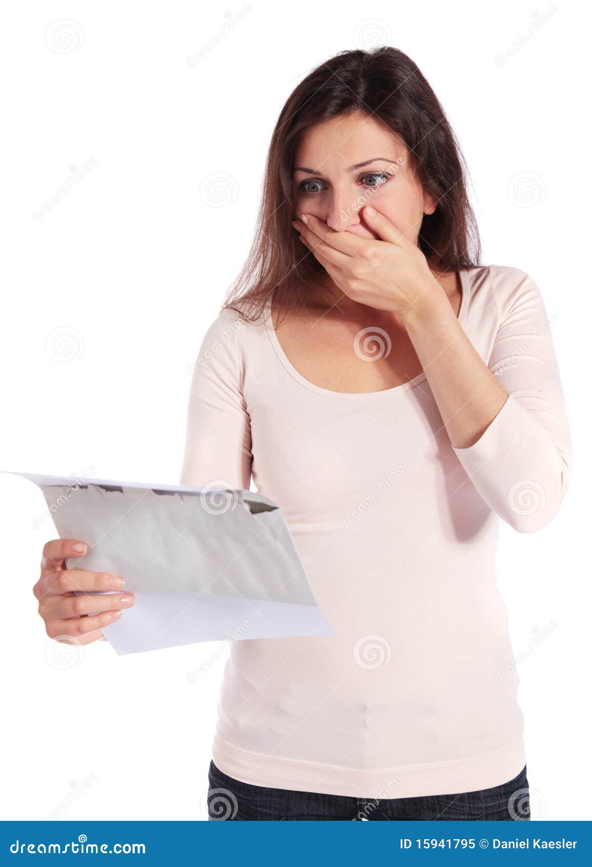 Getting bad news stock image. Image of post, young, bill - 15941795