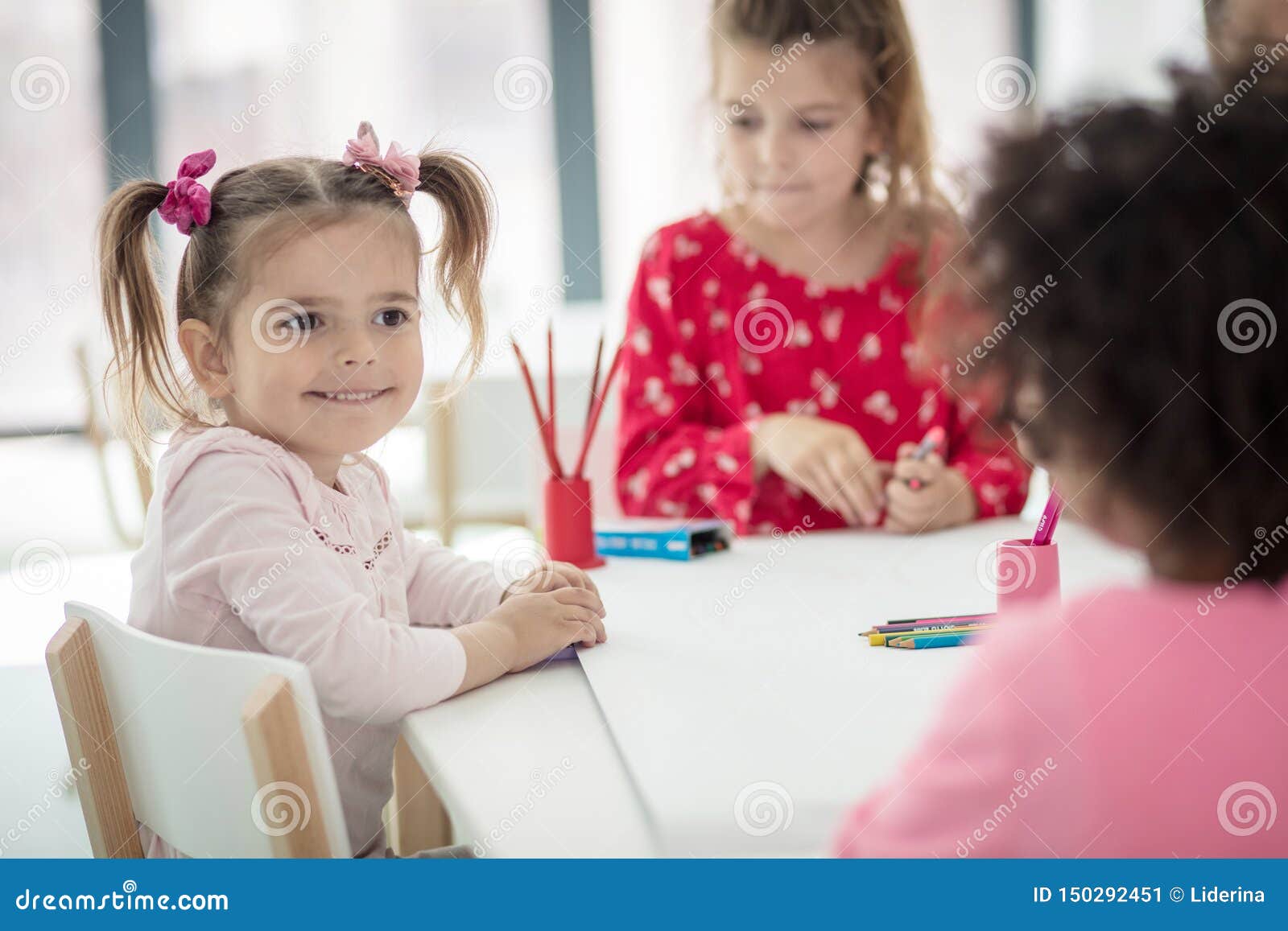 Getting creative together stock image. Image of caucasian - 150292451