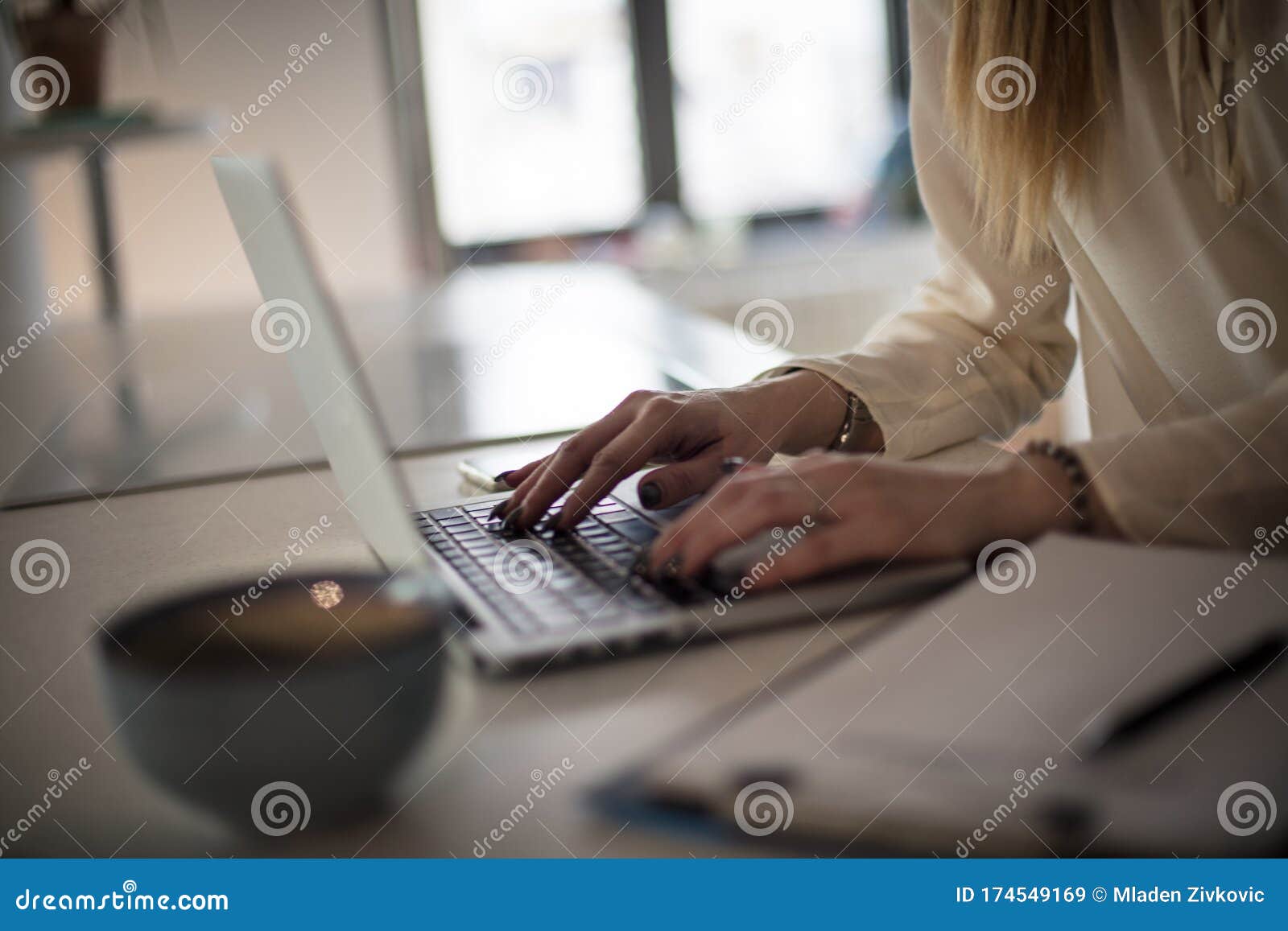 Getting down to work stock image. Image of office, designer - 174549169
