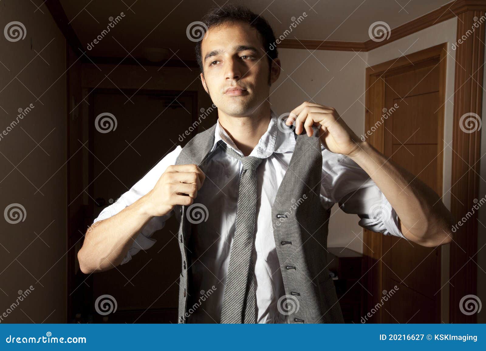 Getting dressed stock image. Image of fashion, lifestyles - 20216627