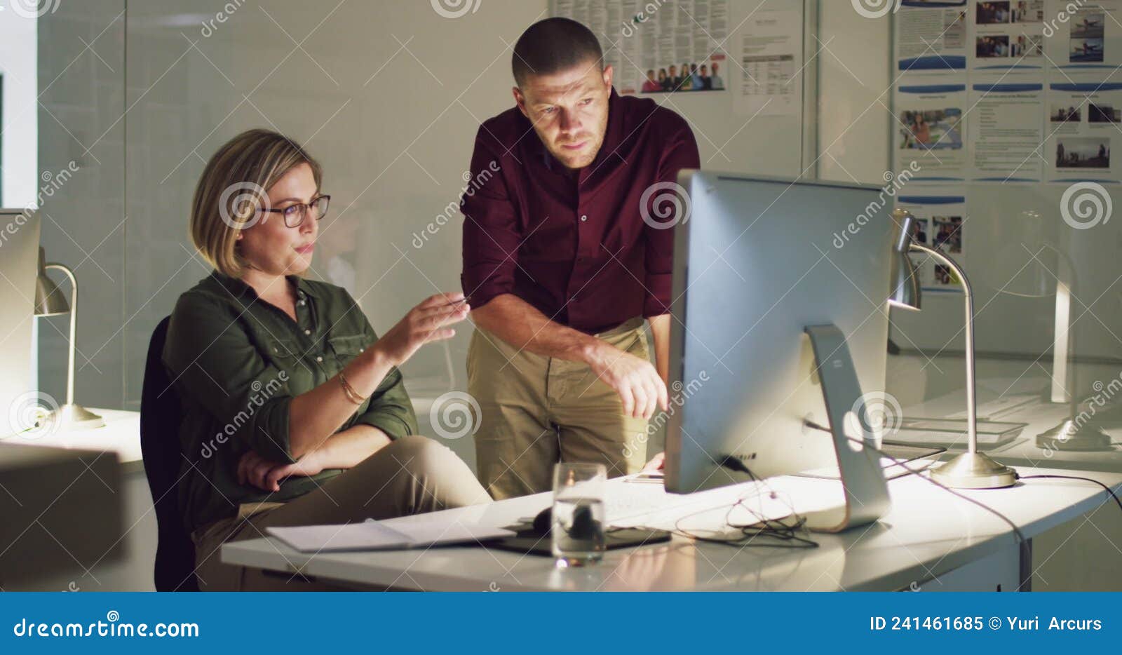 Getting Each Others Take on the Project at Hand. 4k Video of Two ...