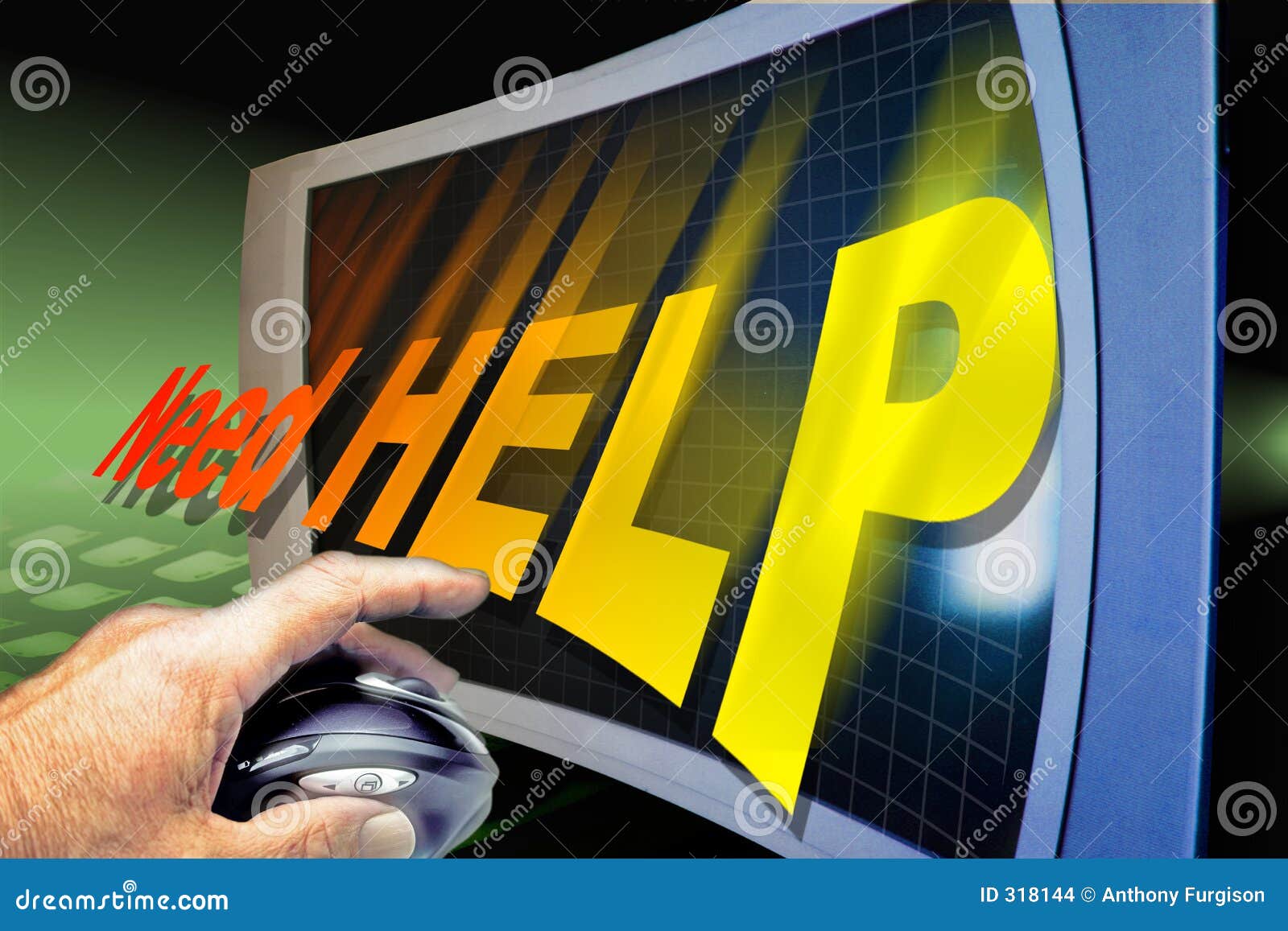 Getting help stock illustration. Illustration of guidance - 318144