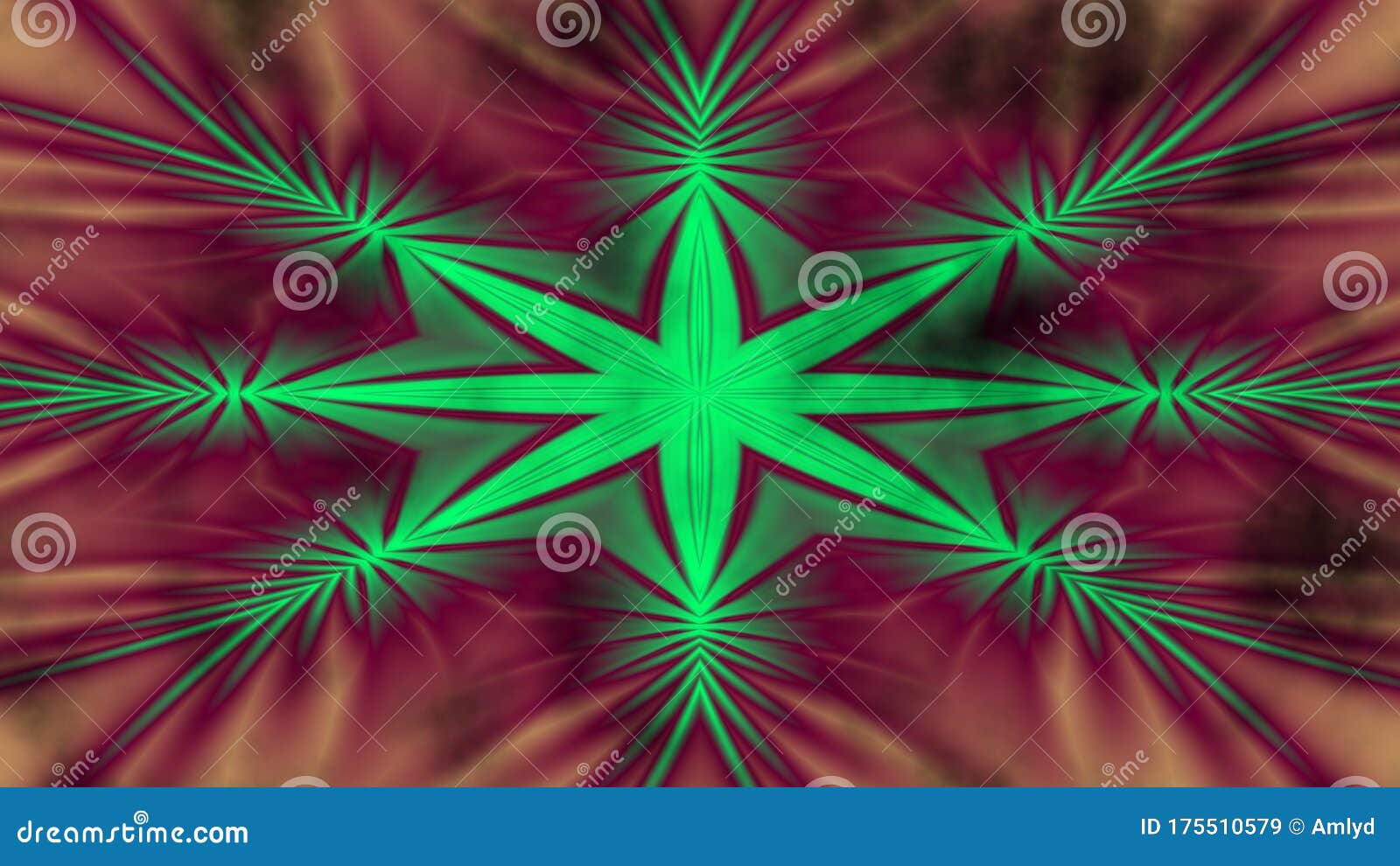 Artificial Octagonal Eye In The Celeste Background Royalty-Free Stock ...