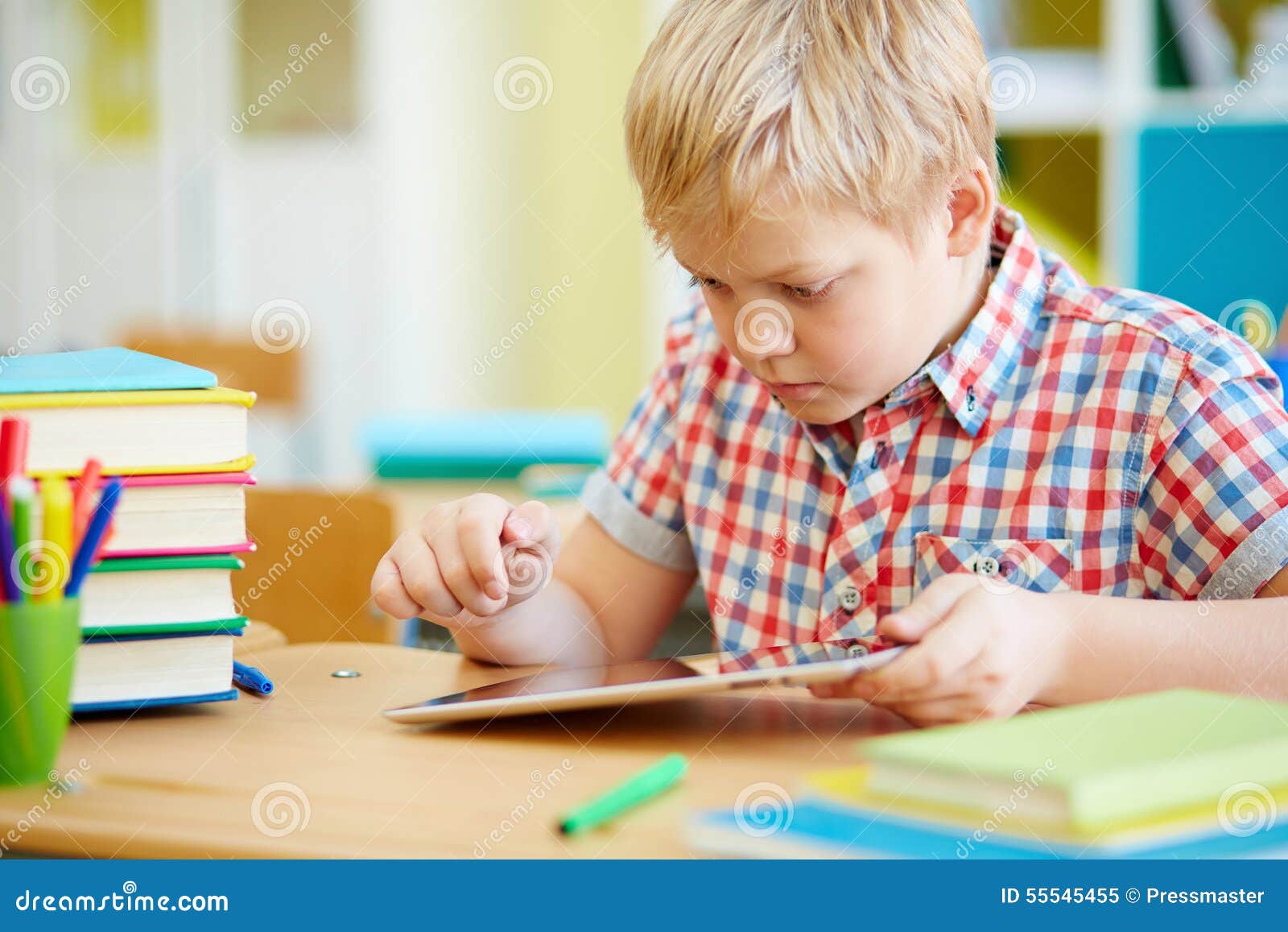 Getting information stock image. Image of youthful, primary - 55545455