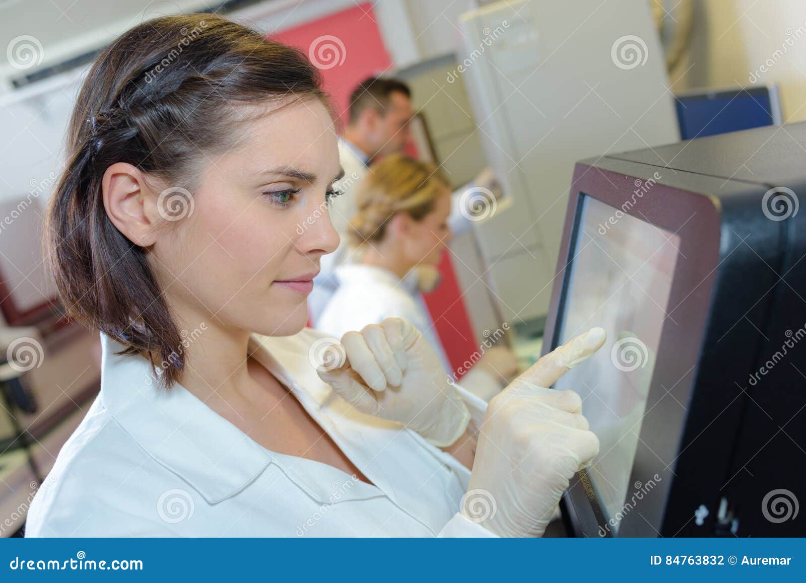 Getting Information Off Machine Stock Photo - Image of input, beautiful ...