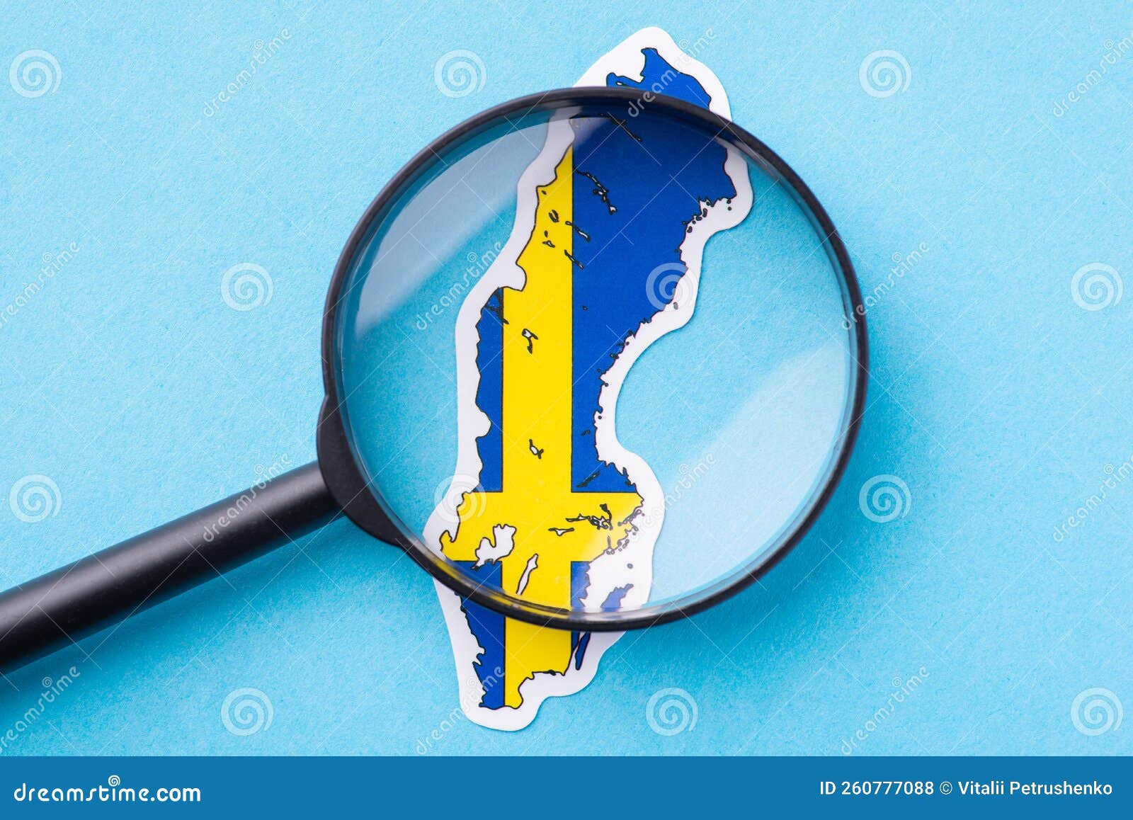 Getting Knowledge of Sweden, Studying Countries Stock Photo - Image of ...