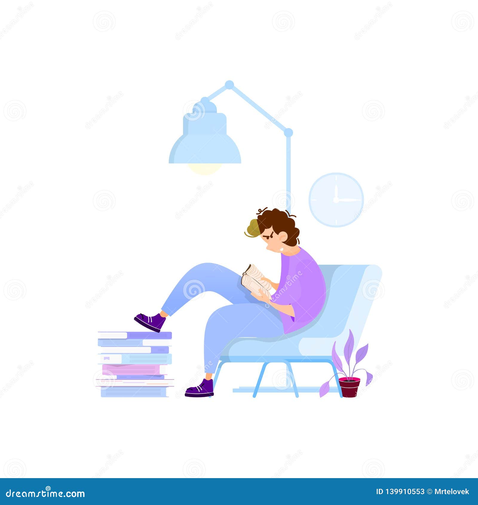 Getting Knowledge of Young People from Books, Flat Style, Against the ...