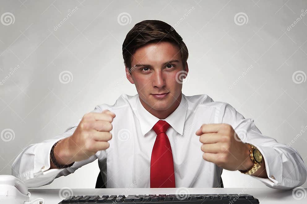 Getting mad stock image. Image of corporate, anger, stress - 22019933