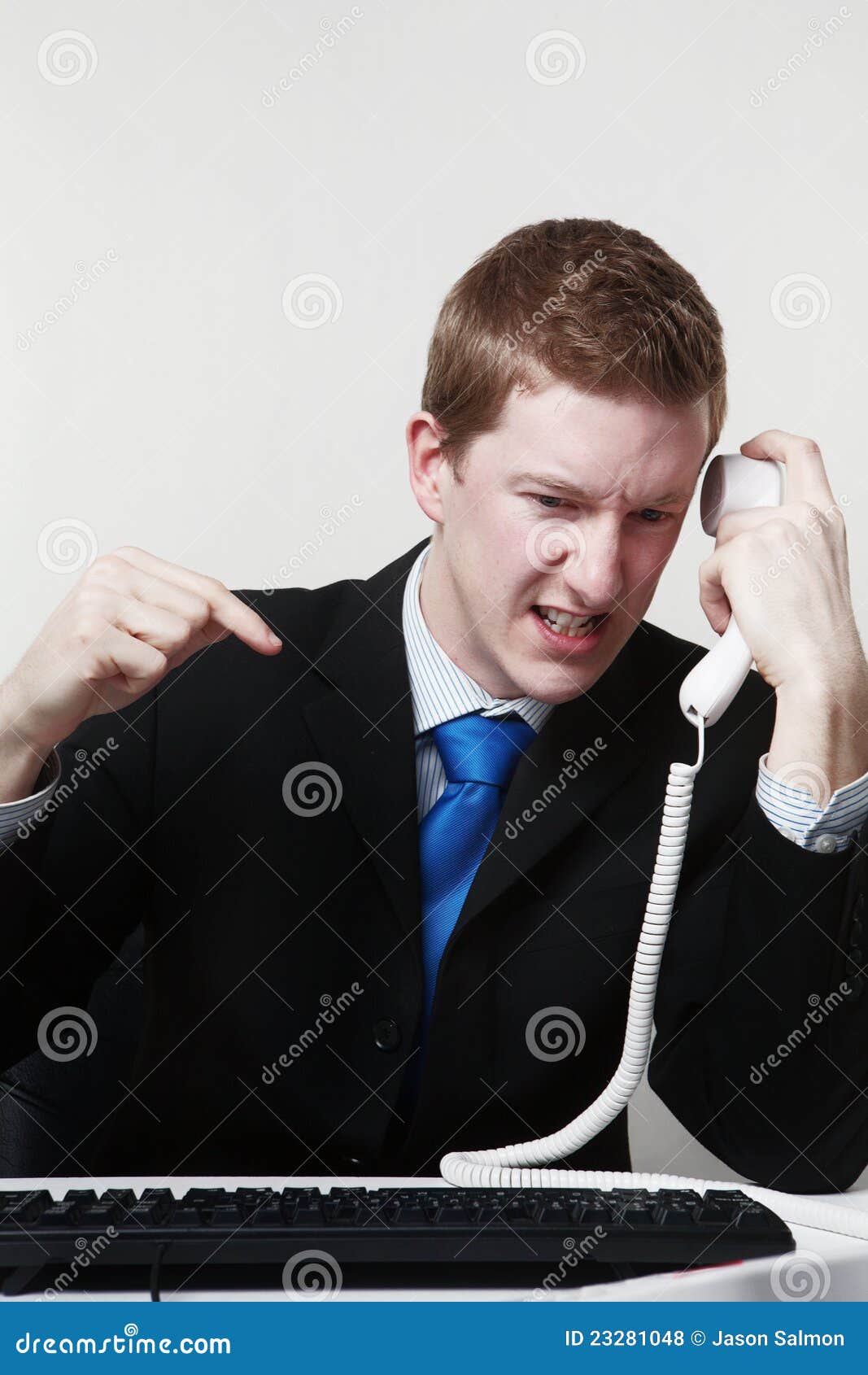 Getting mad at work stock photo. Image of face, expression - 23281048
