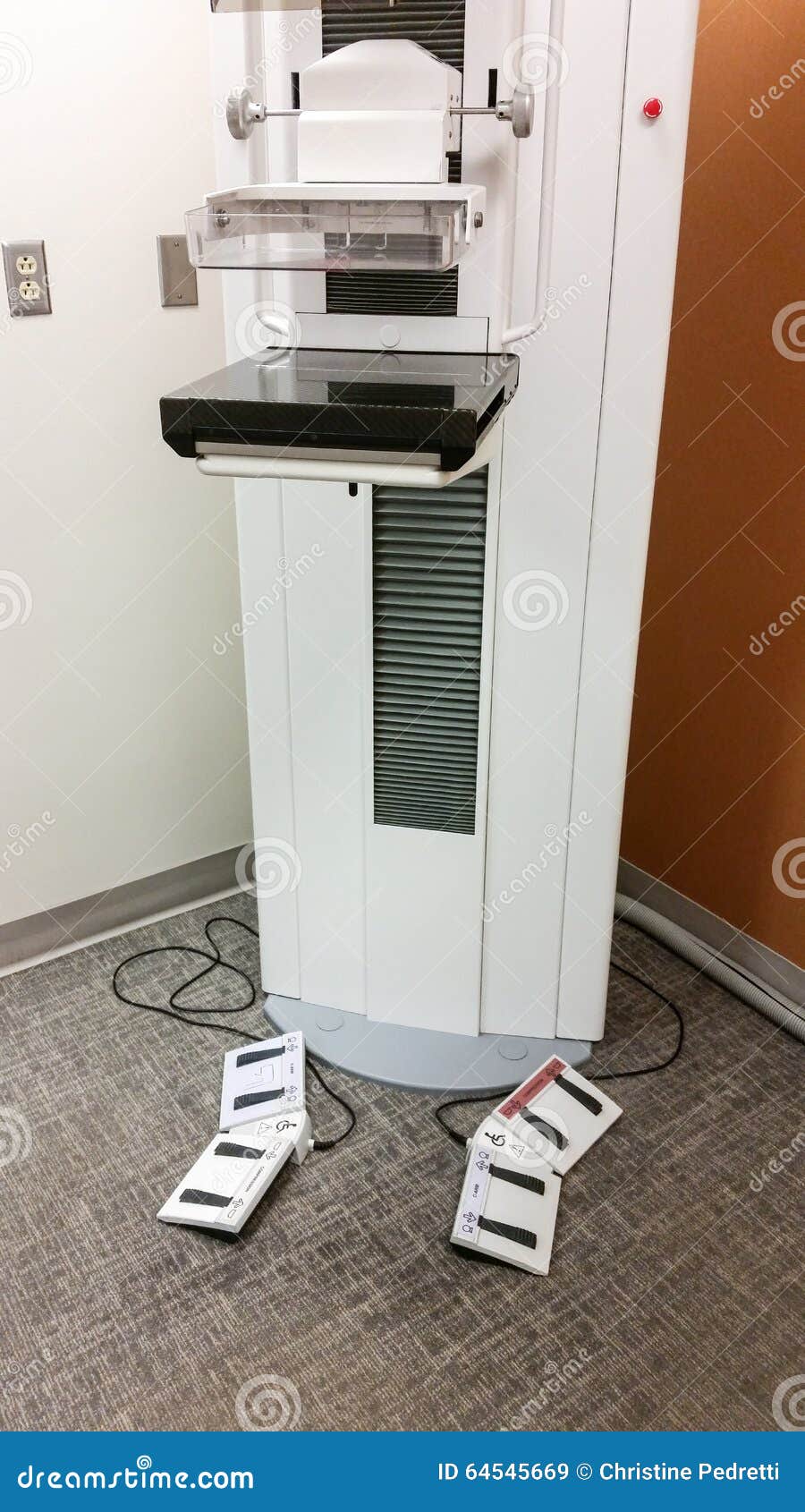 Getting a mammogram stock image. Image of mammogram, machine - 64545669