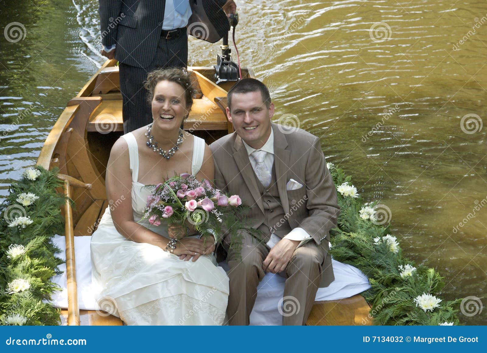 Getting maried stock photo. Image of boat, water, wedding - 7134032