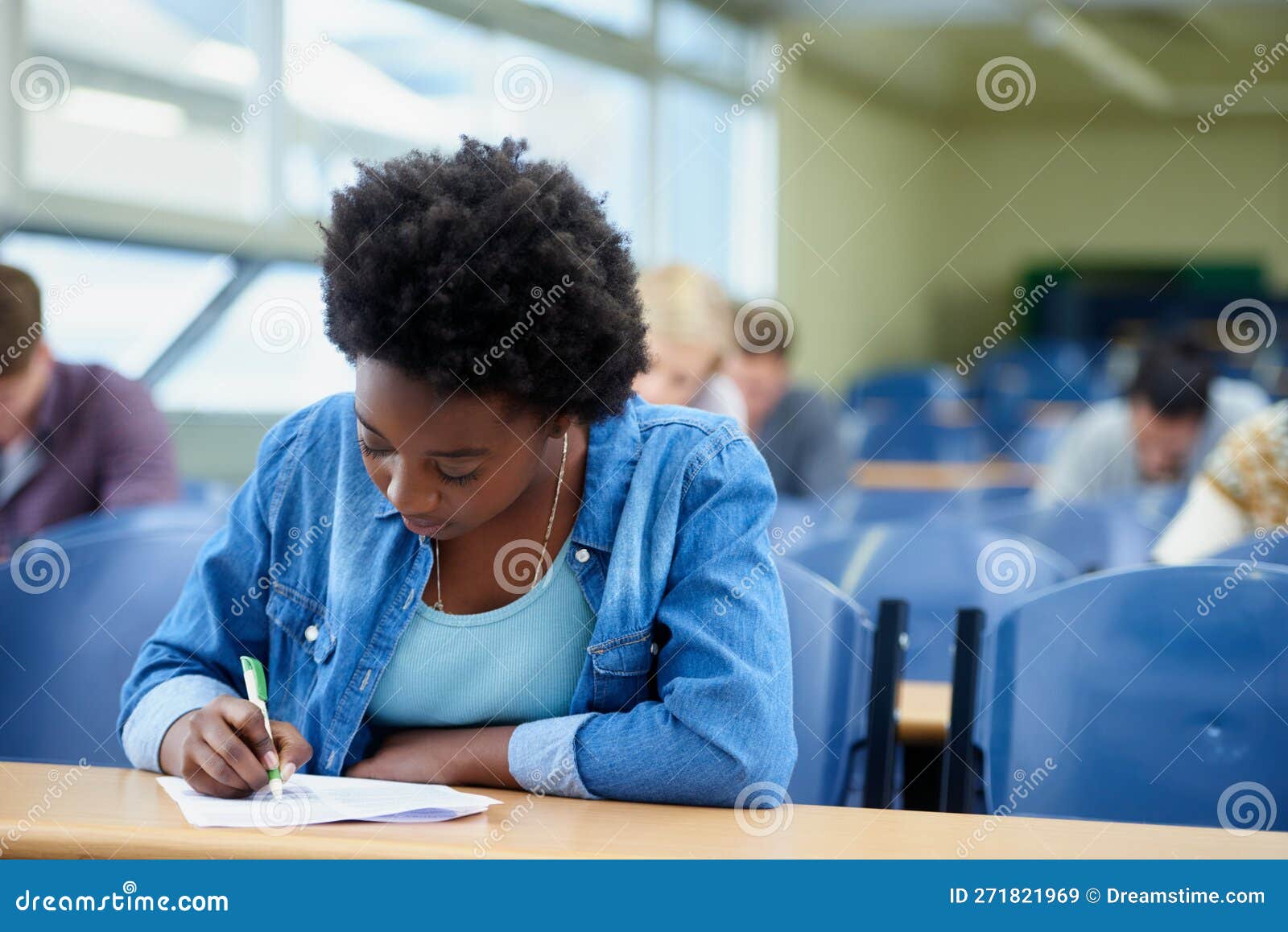 This is Getting Me an a in this Class. an Attractive College Student ...