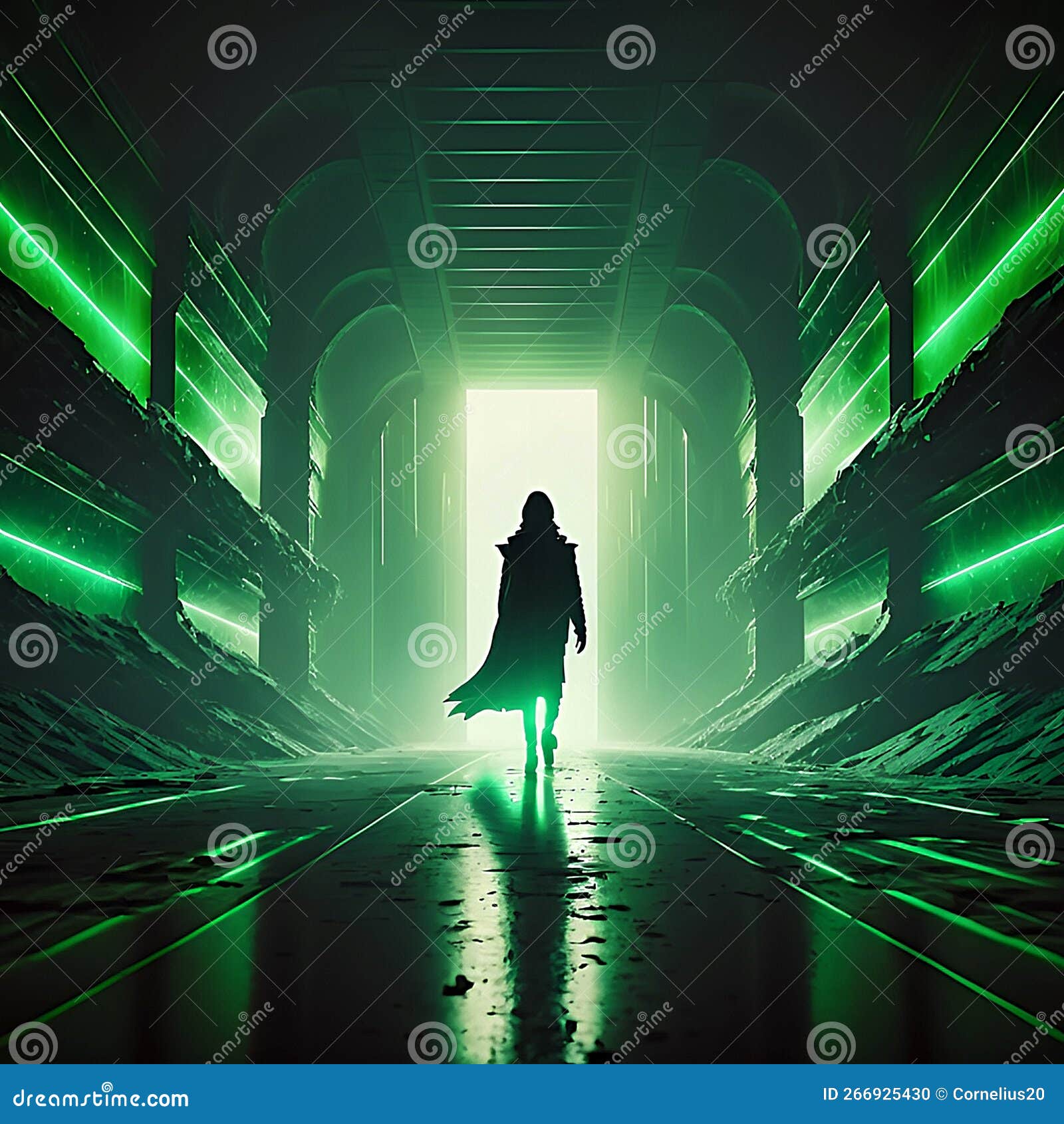 Getting out of the matrix stock illustration. Illustration of copyspace ...