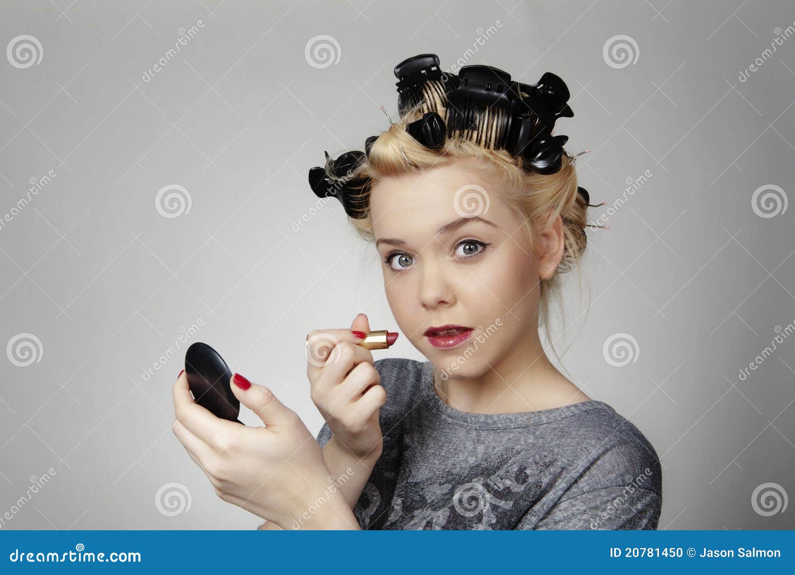 Getting ready stock photo. Image of portrait, fashion - 20781450