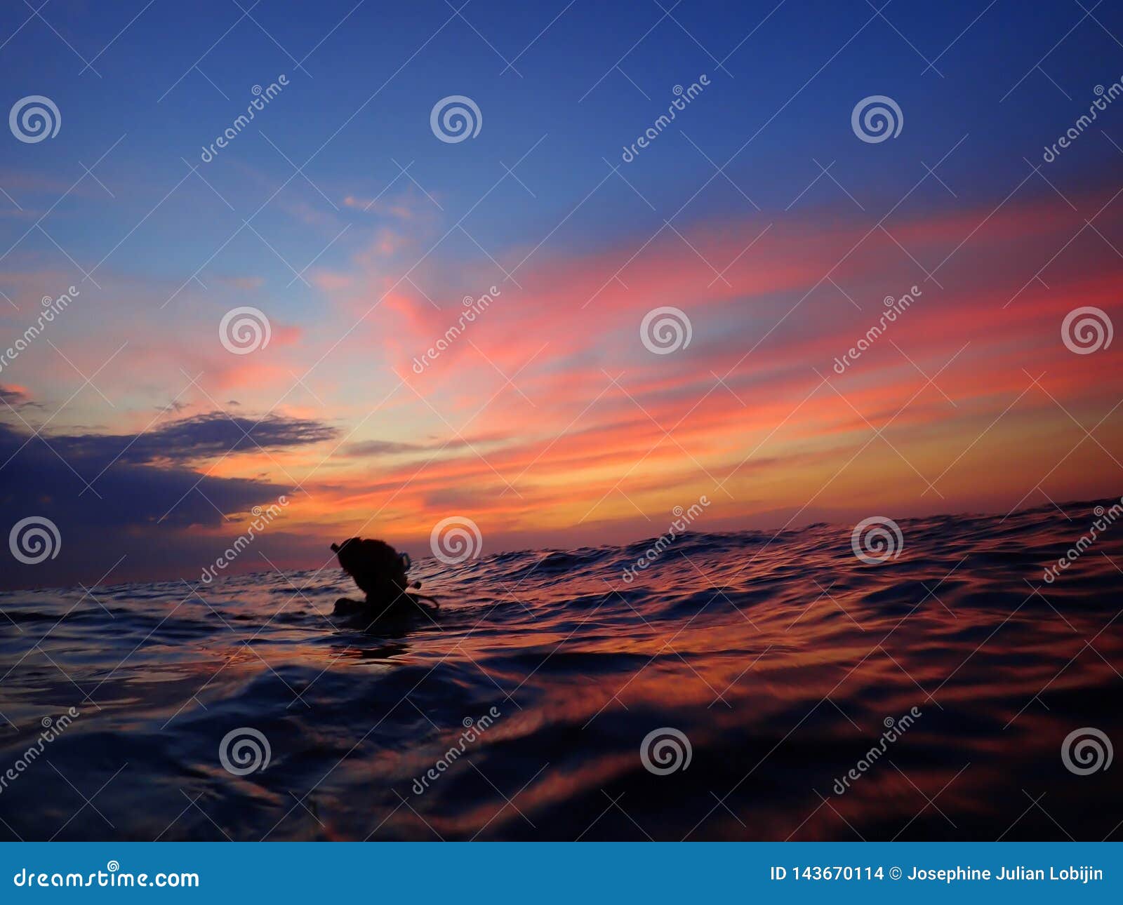 Getting Ready for an Adventure of Night and Sunset Dive with Beautiful ...