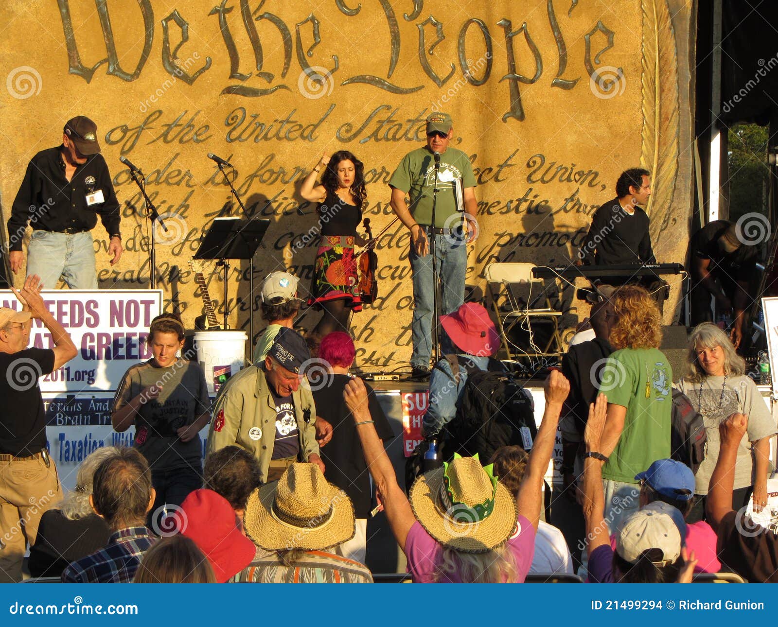 Getting Ready for the Concert Editorial Stock Image - Image of ready ...