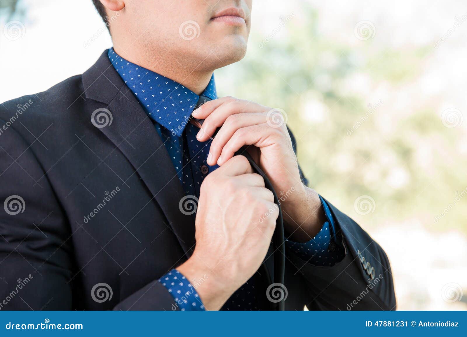 Getting Ready for an Interview Stock Image - Image of preparing ...