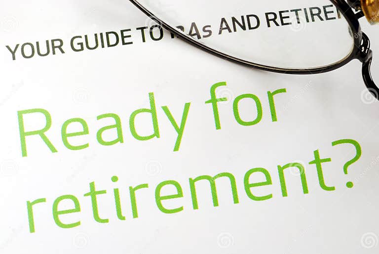 Getting Ready for Retirement Stock Photo - Image of retirement, payment ...