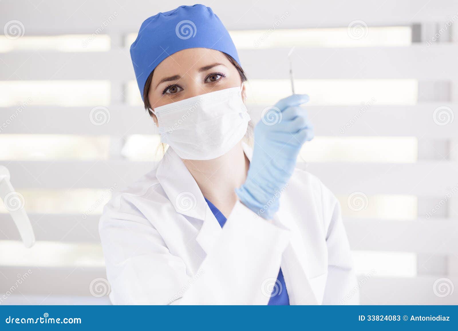Getting ready for surgery stock image. Image of coat - 33824083