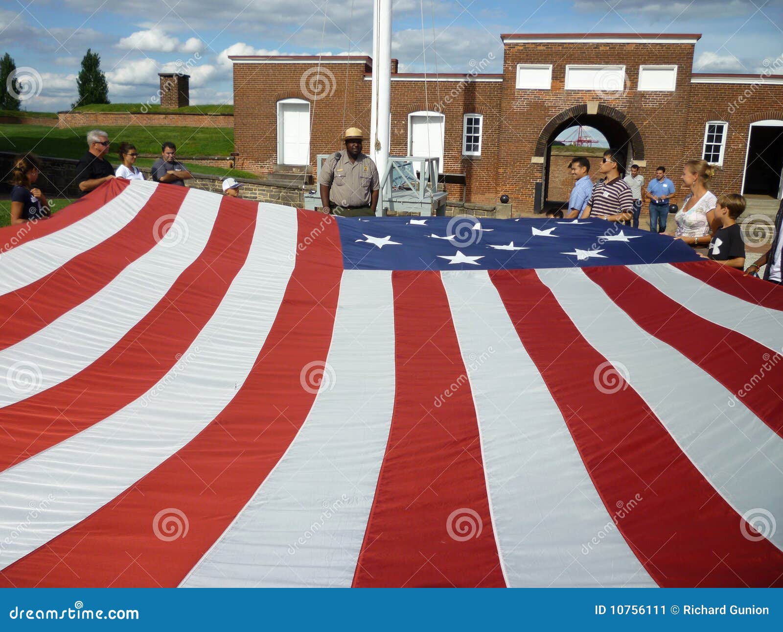 Getting Ready To Fold The Flag Editorial Photo | CartoonDealer.com ...