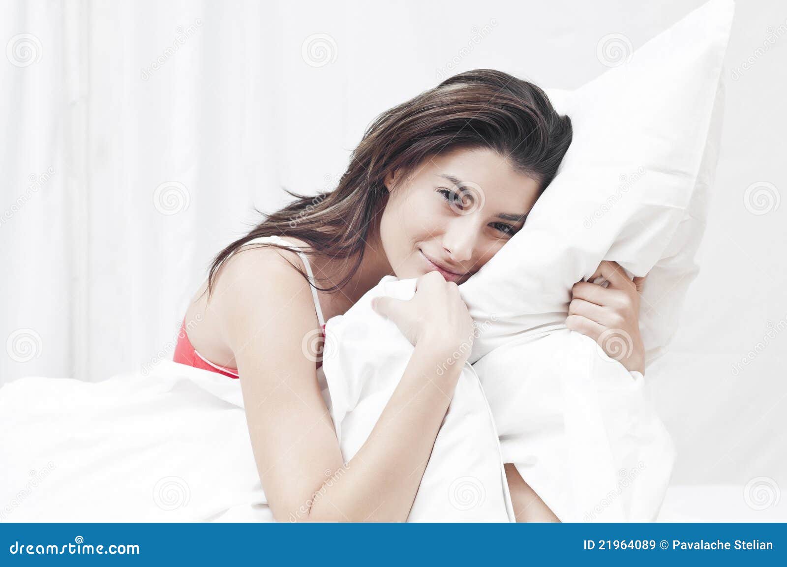 Getting ready to sleep stock image. Image of closed, face - 21964089