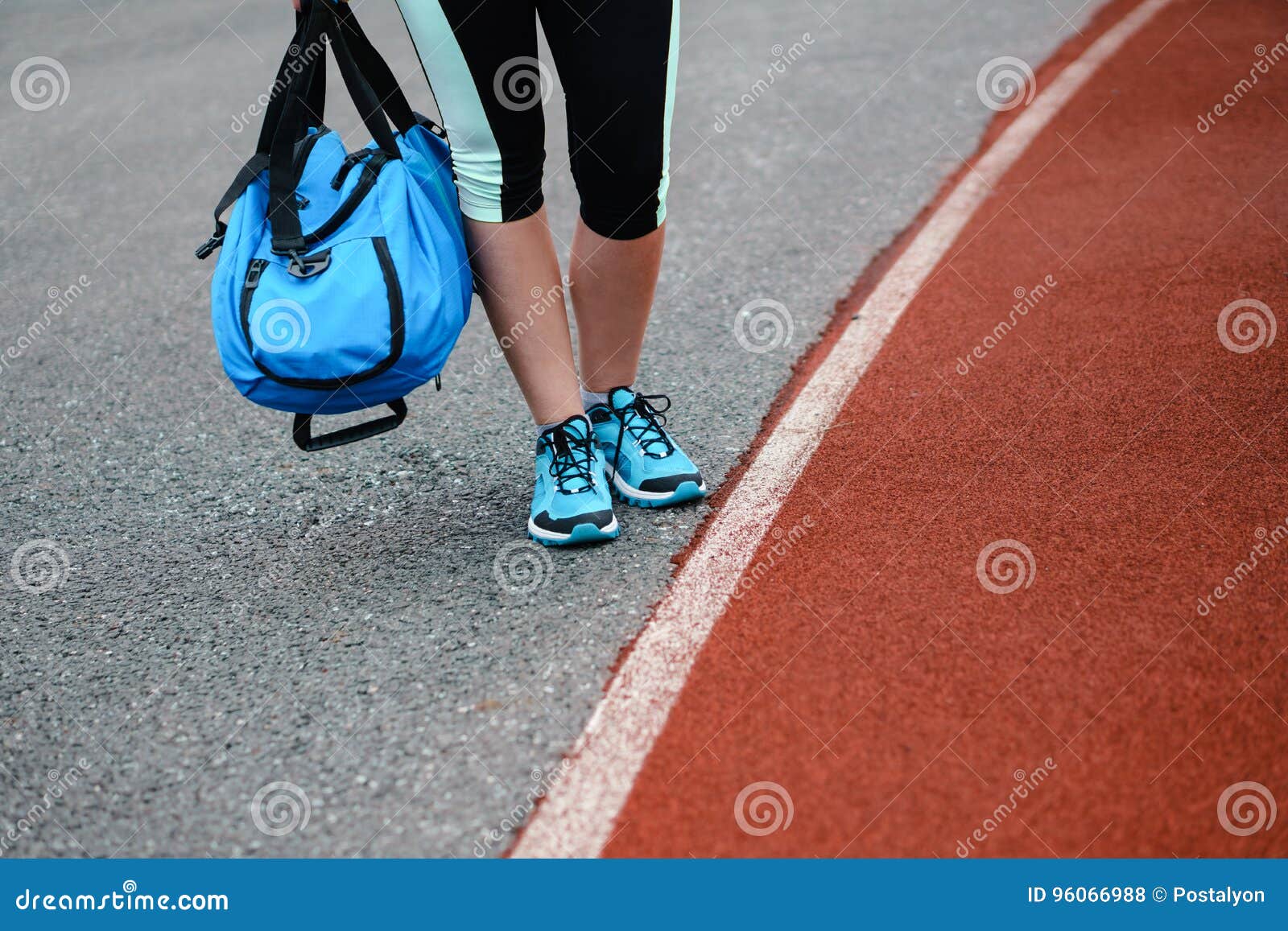 Getting Ready for Training. the Concept of Female Feet after Work ...