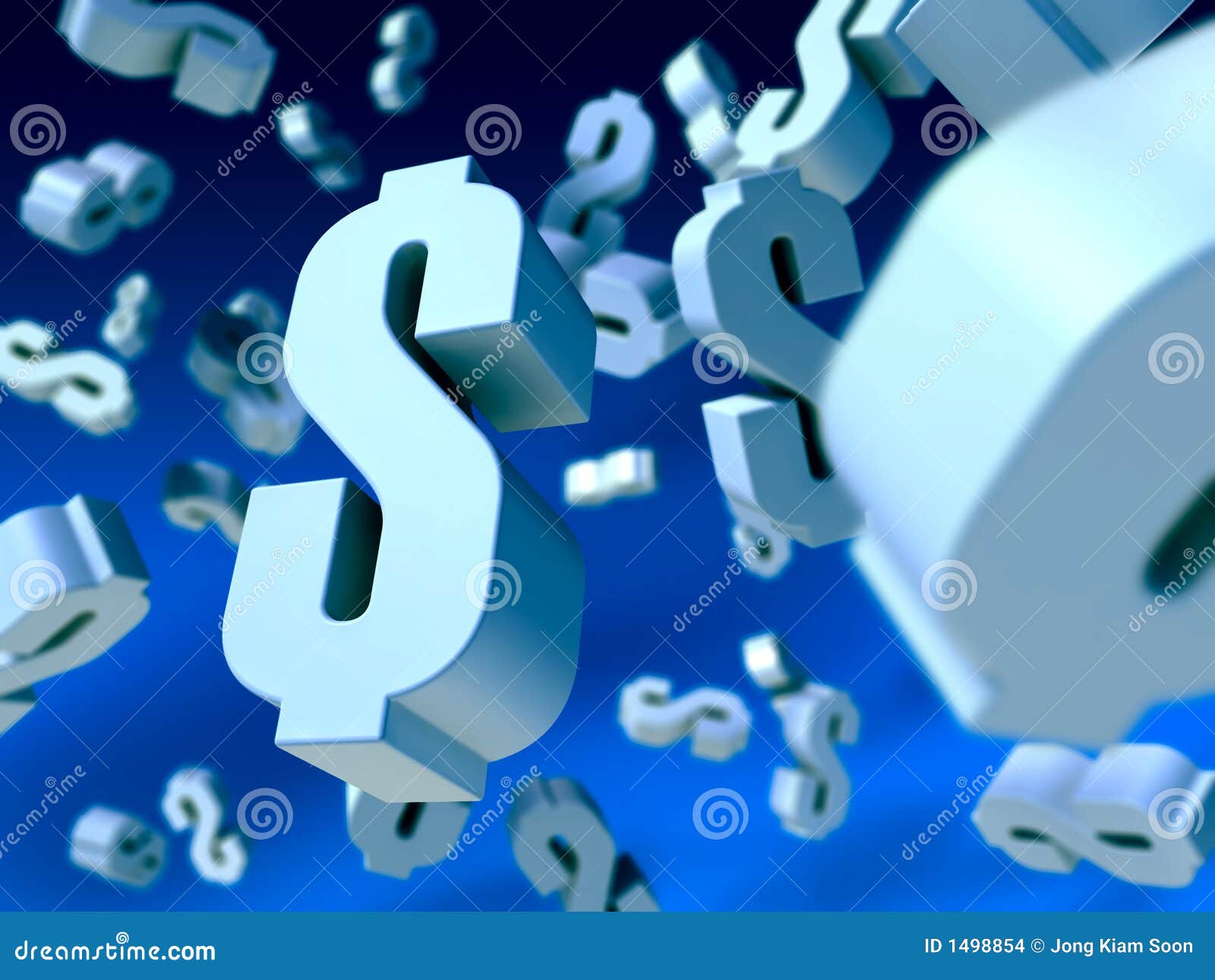 Getting rich stock illustration. Illustration of falling - 1498854