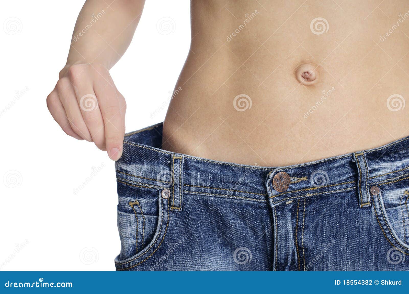 Getting slim stock photo. Image of achievement, muscular - 18554382