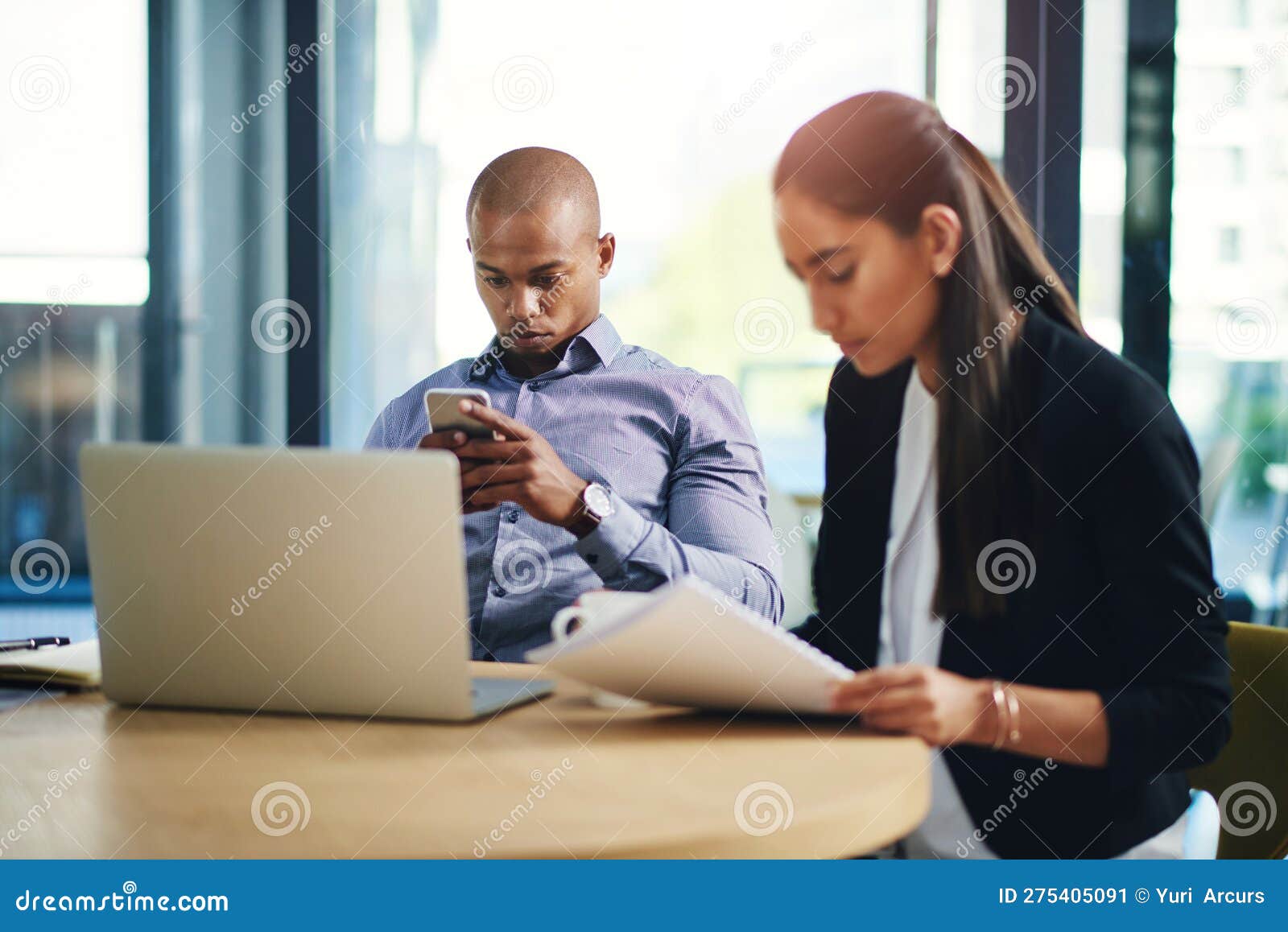 Getting through Their Multiple Tasks Set for the Day. Two ...