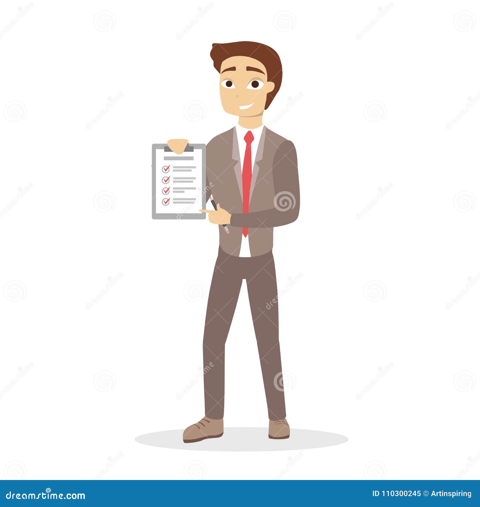 Getting things done. stock vector. Illustration of paper - 110300245