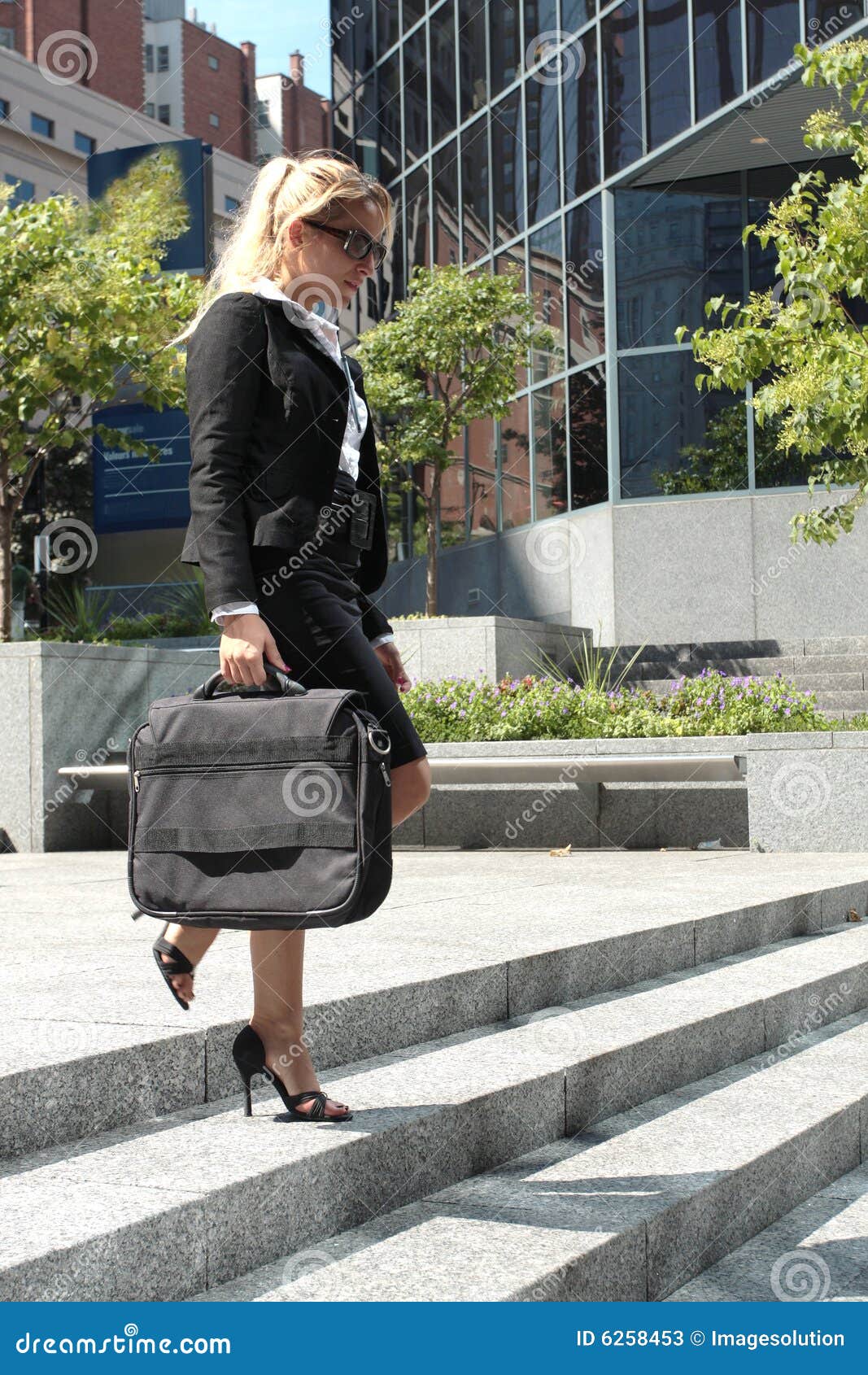 Getting to work stock image. Image of girl, confident - 6258453
