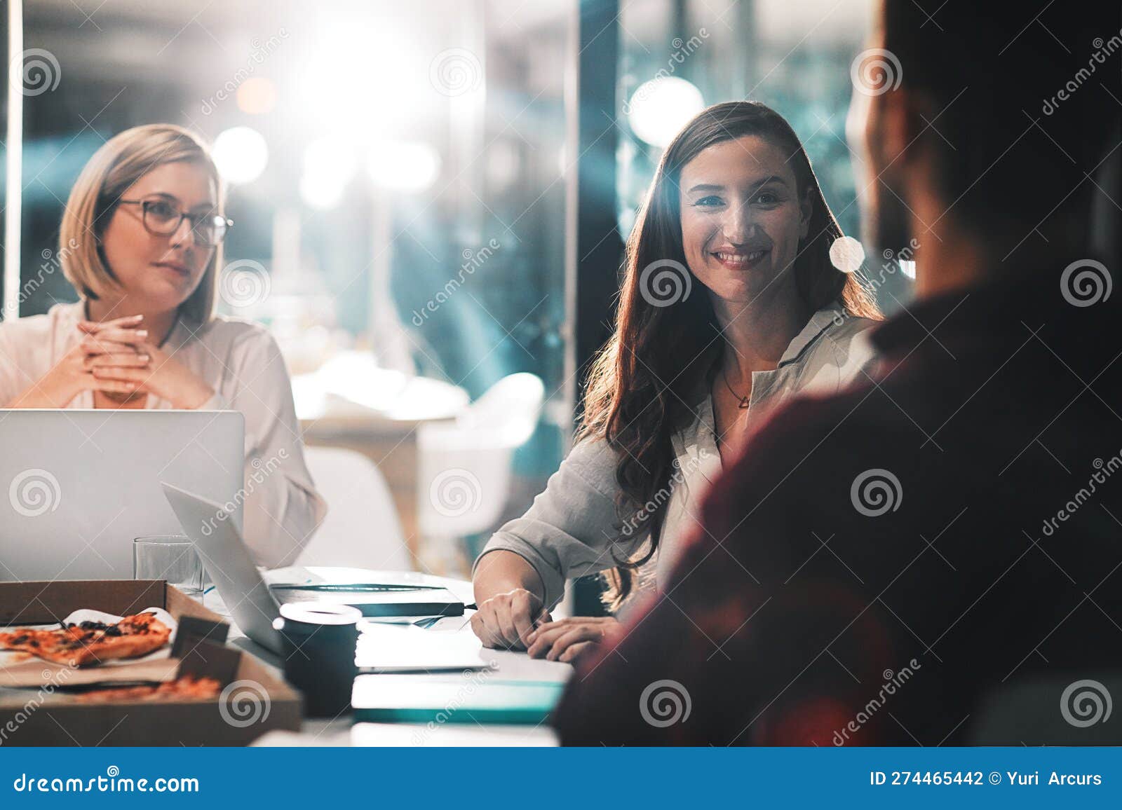 Getting Together To Get it Done. Colleagues Collaborating on a Project ...