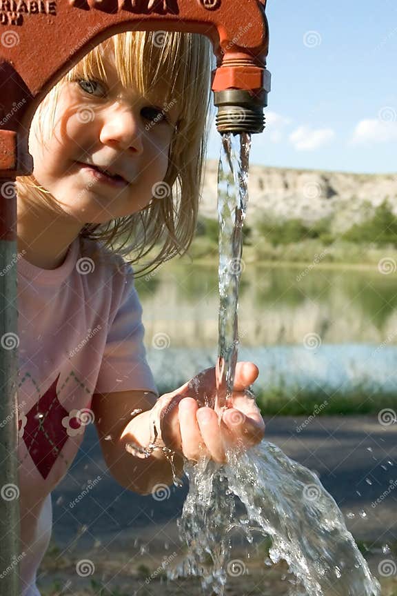 Getting wet stock image. Image of outside, drops, happy - 1101877